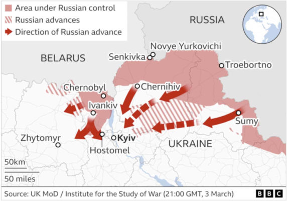 How maps tell the story of war in Ukraine - Geographical