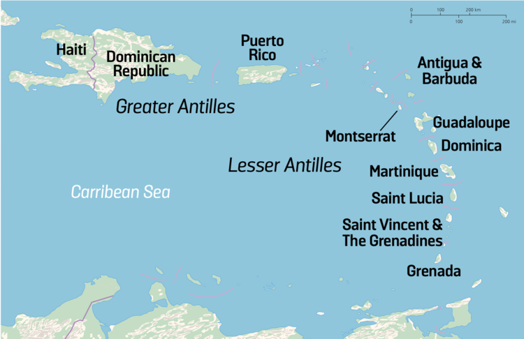 The resilience test of the Caribbean - Geographical