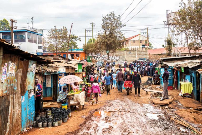 The global effort to improve the world's slums - Geographical